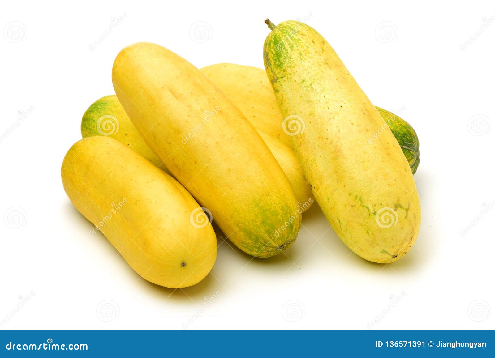 Grand Concombre Jaune Frais, Image stock - Image du isolat, nature ...