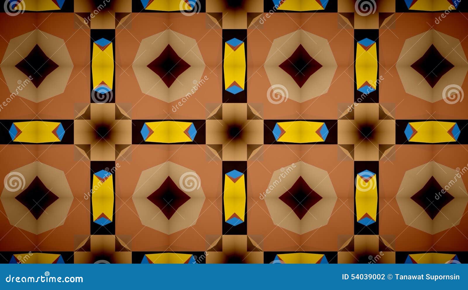 Grand Deluxe Gold Pattern Wallpaper. Stock Photo - Image of pattern ...