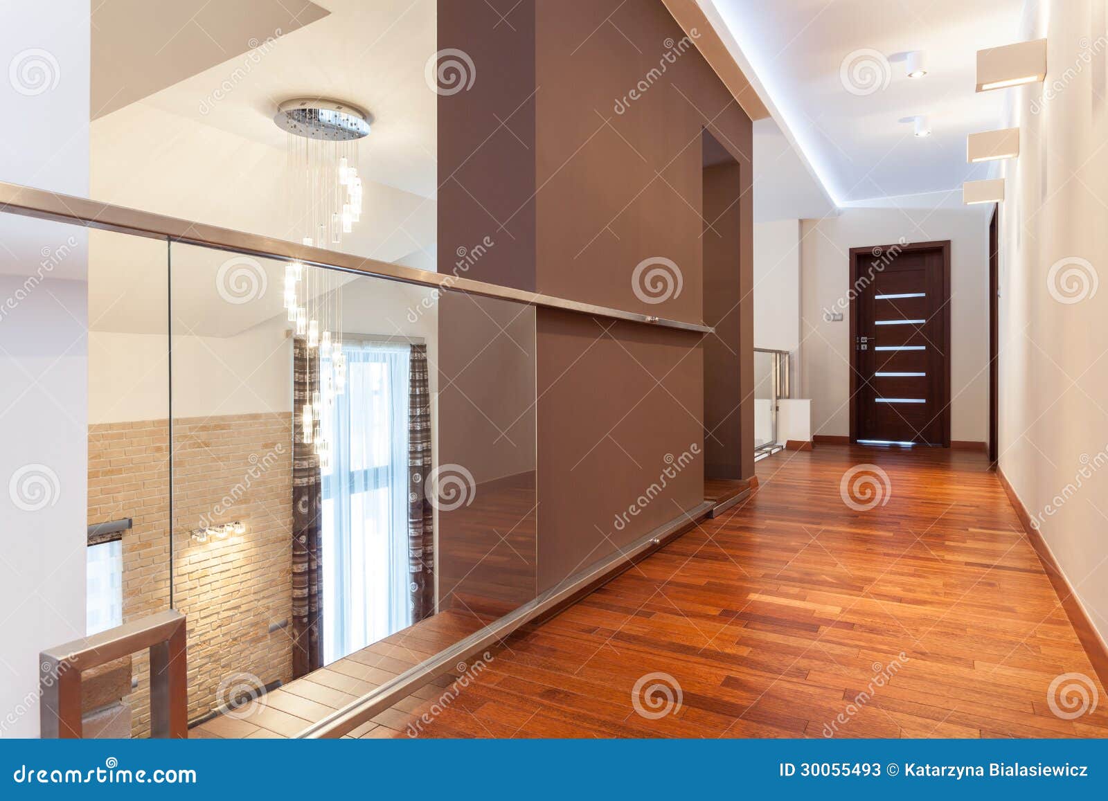Grand design - corridor stock image. Image of modern - 30055493