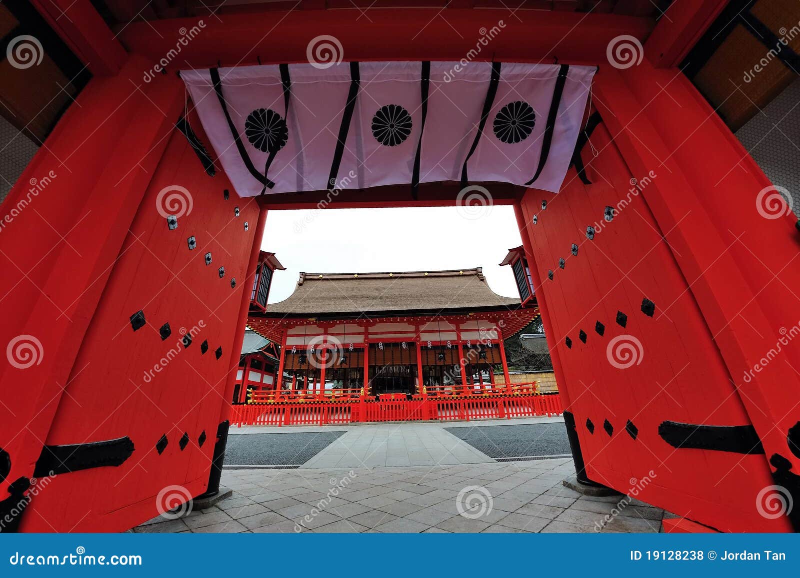 Grand Entrance of Temple in Japan Stock Photo - Image of japan, temple ...