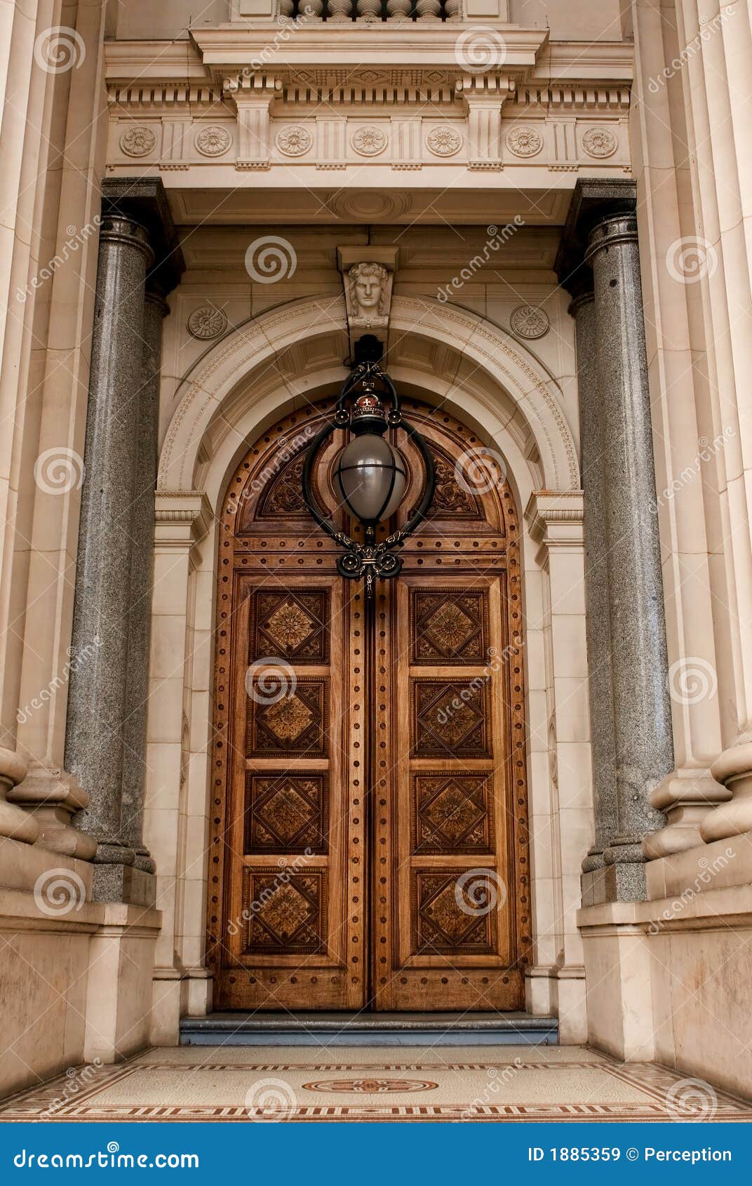 Grand entrance way stock image. Image of architecture - 1885359