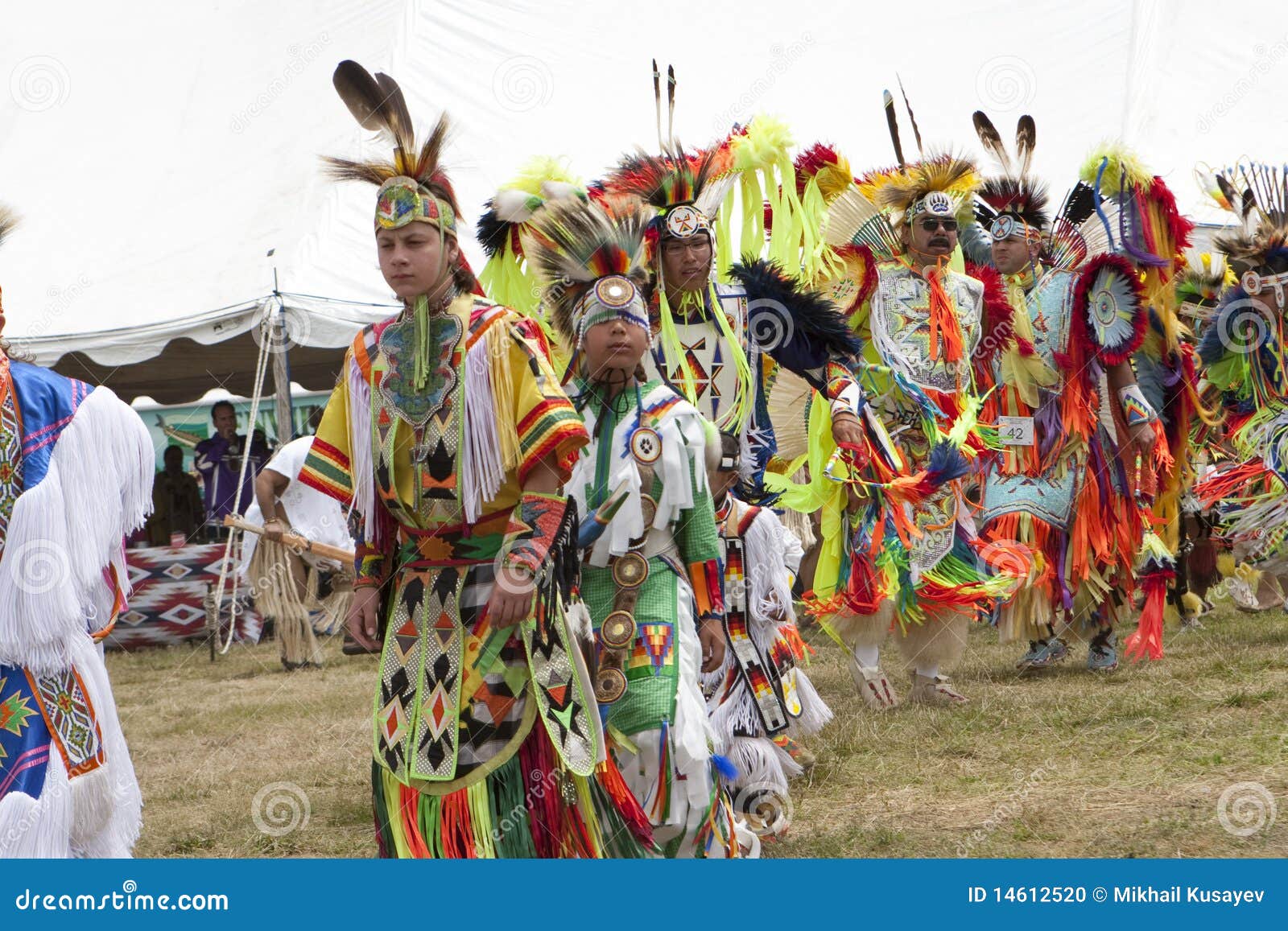 Grand Entry Contest Dancing Editorial Image - Image of american ...