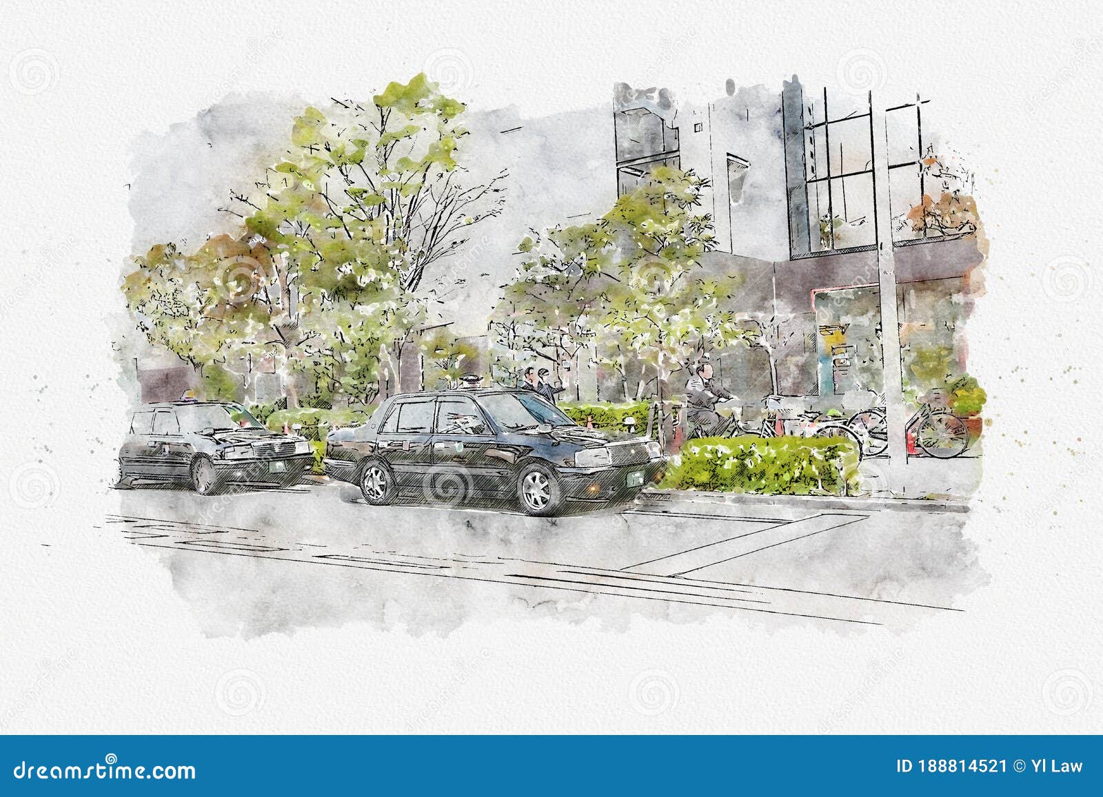 The Grand Front Osaka Building Stock Image - Image of business, front ...