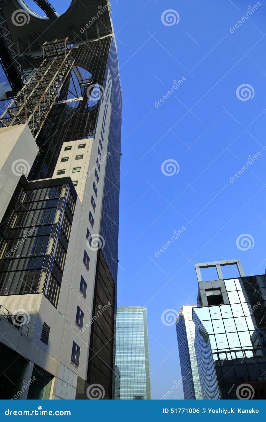 Grand Front Osaka in Osaka City Stock Photo - Image of front, grand ...