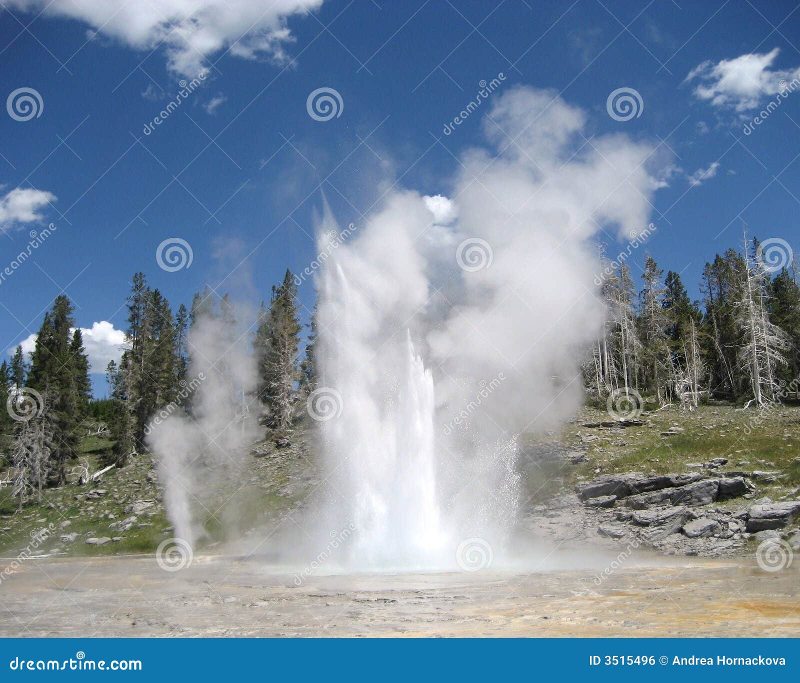 Grand Geyser stock photo. Image of nature, volcanic, colors - 3515496