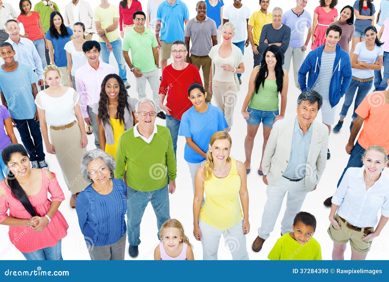 Grand groupe de personnes photo stock. Image du caucasien - 37284390