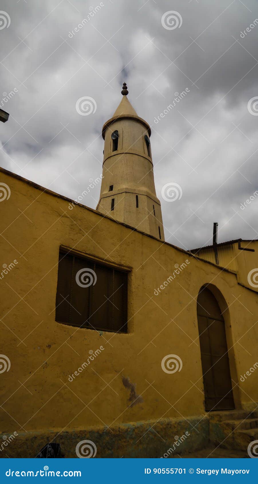 Grand Jami Mosque in Jugol Harar Ethiopia Stock Image - Image of harar ...