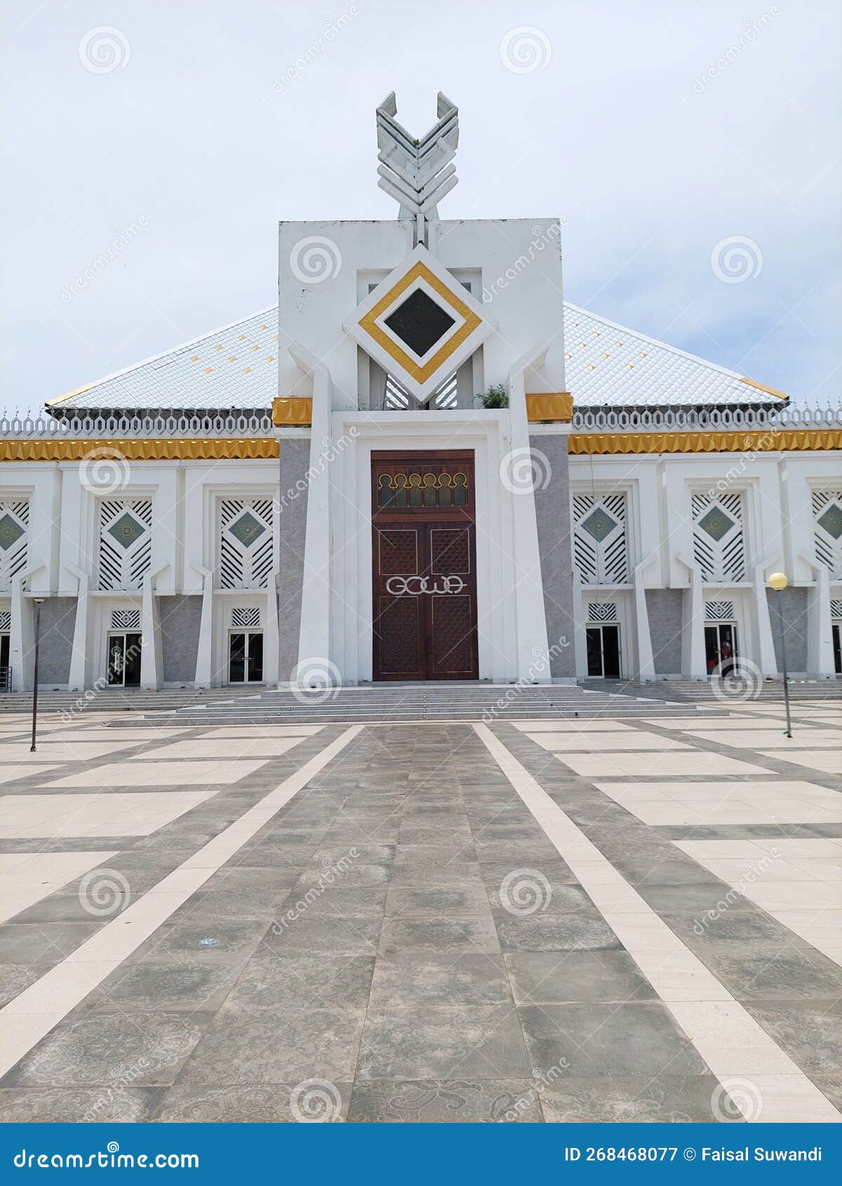 The Grand Mosque of Sheik Yusuf Gowa Editorial Photography - Image of ...