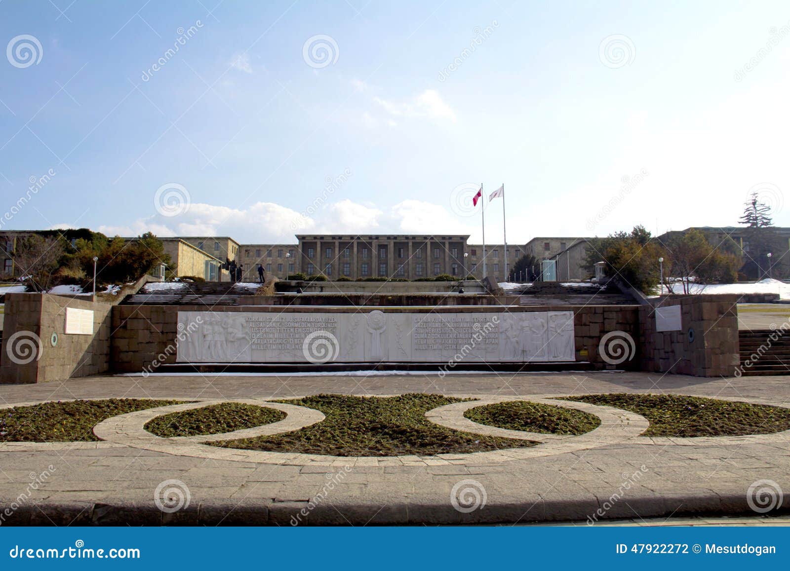 Grand National Assembly Building Stock Photo - Image of politic ...