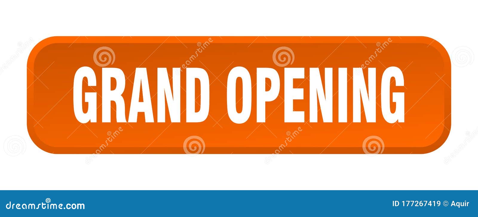 Grand Opening Button. Grand Opening Square 3d Push Button Stock Vector ...