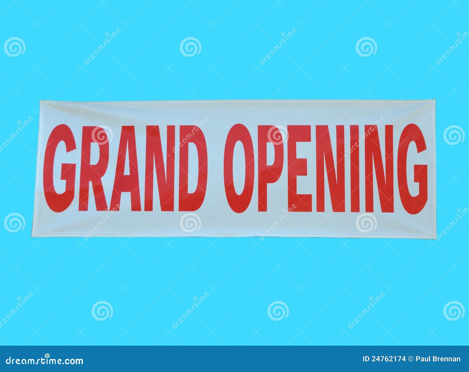Grand opening sign stock photo. Image of symbol, opening - 24762174