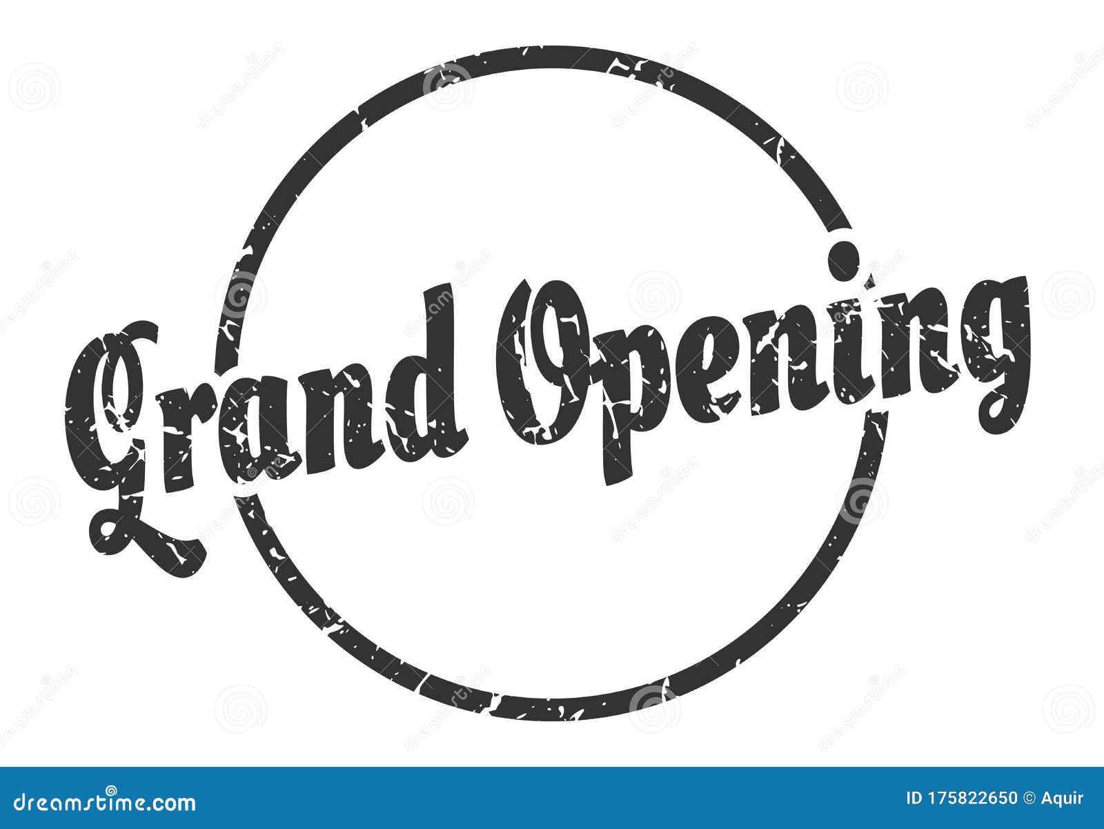 Grand Opening Sign. Grand Opening Round Vintage Stamp Stock Vector ...