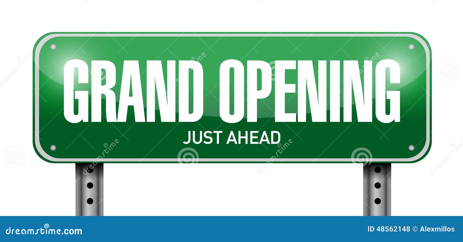 Make A Grand Entrance Debut Introduction Open Door Words Royalty-Free ...