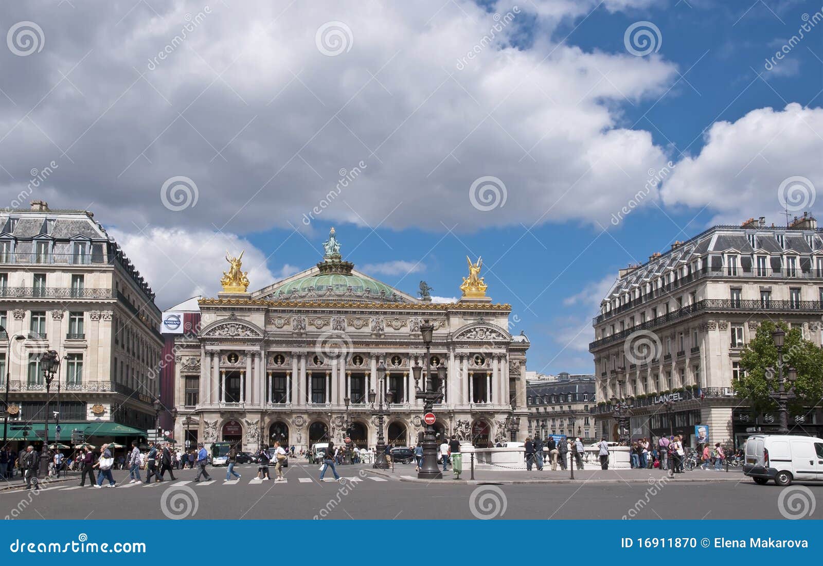 Grand Opera. Paris editorial image. Image of facade, french - 16911870