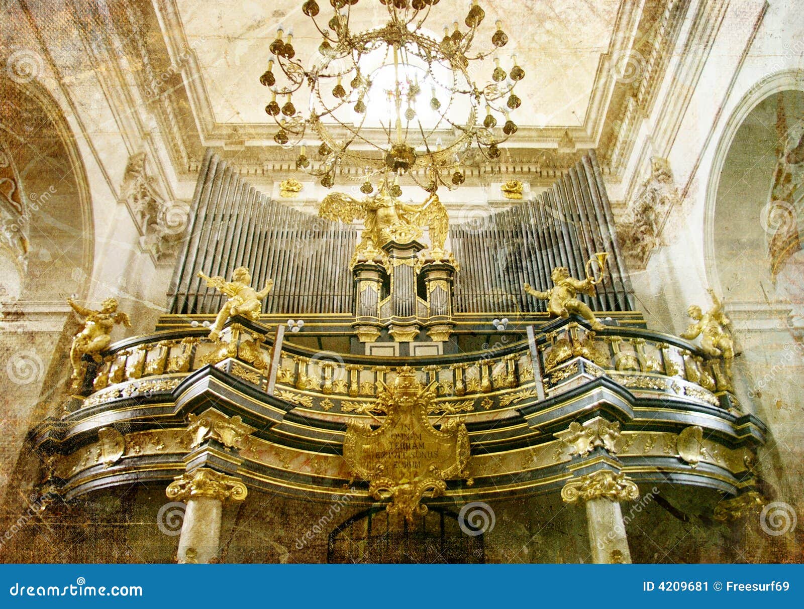 Grand organ stock image. Image of book, landscape, aged - 4209681