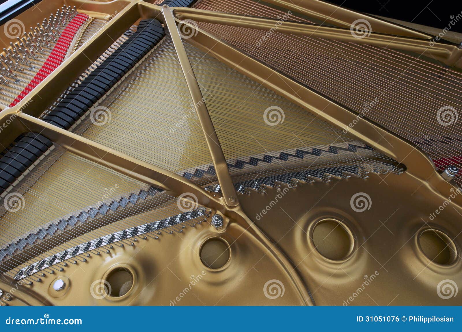 Grand Piano stock photo. Image of wood, geometric, strings - 31051076