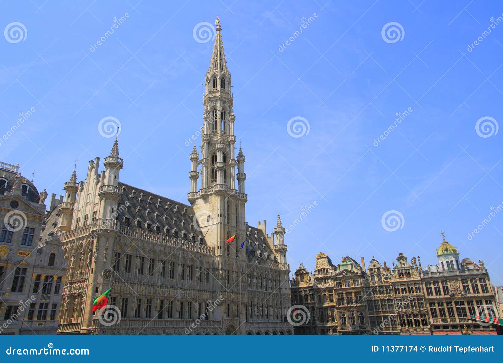 The Grand Place stock photo. Image of market, closed - 11377174