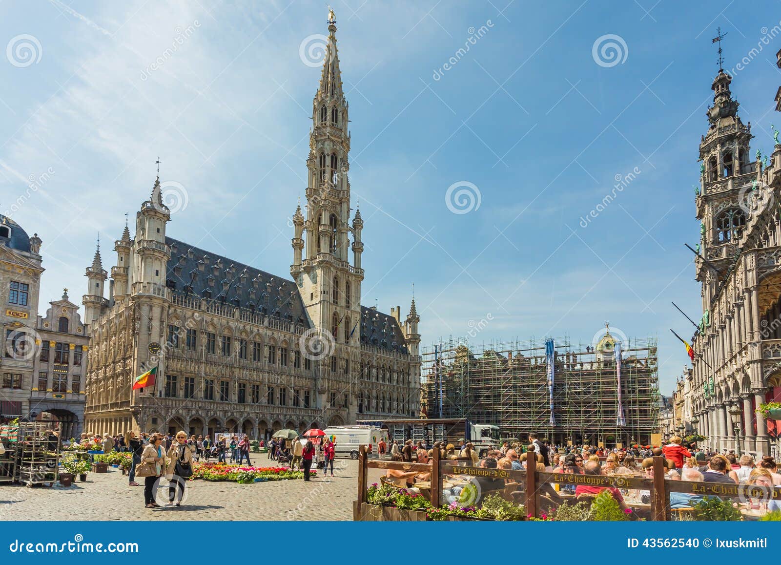 Grand Place in Brussels, Belgium Editorial Image - Image of grand ...
