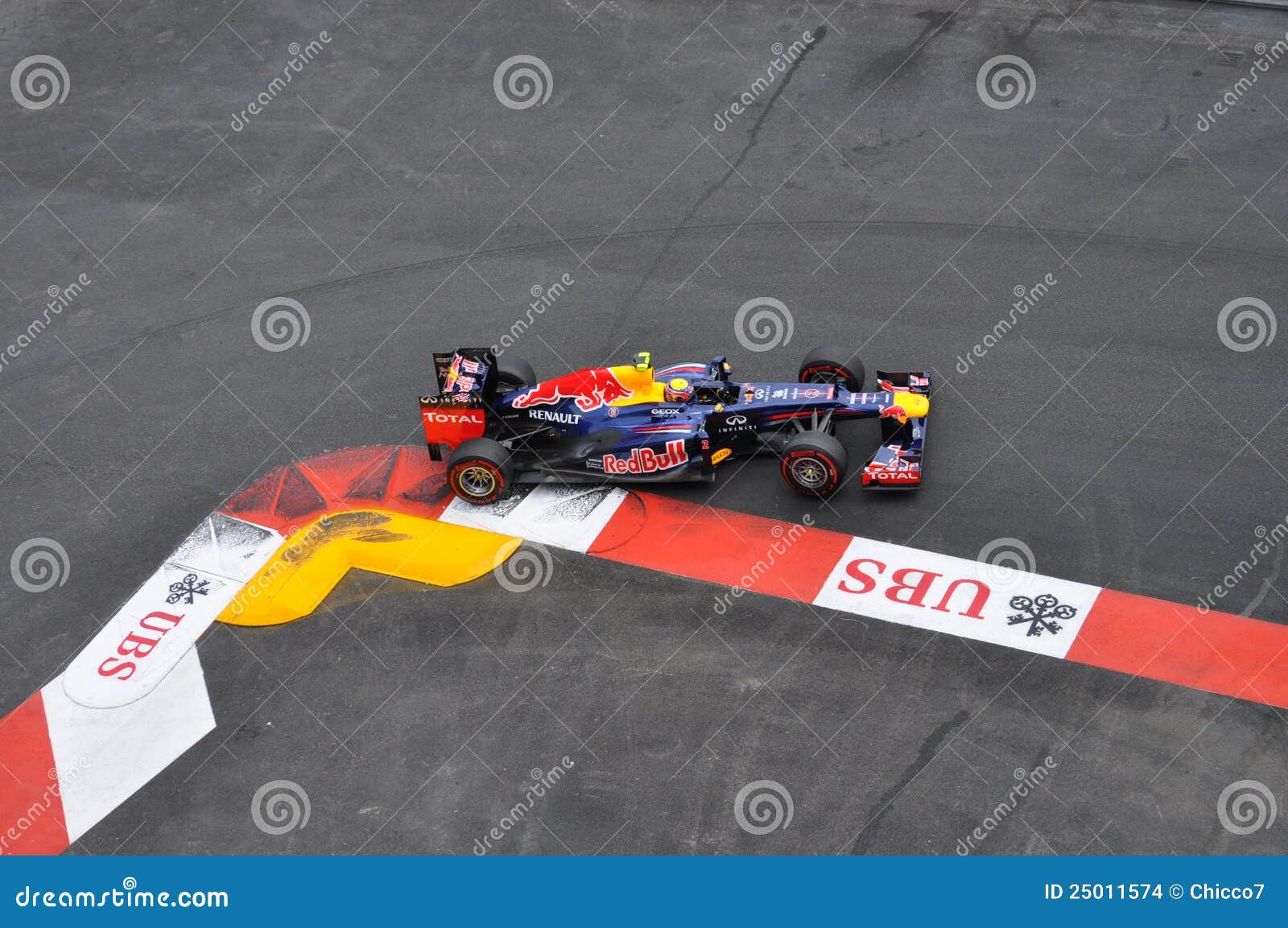 Grand Prix Monaco 2012 - Red Bull of Mark Webber Editorial Stock Image ...