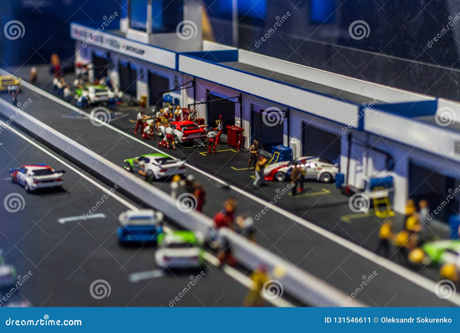Grand prix pit lane stock image. Image of pitstop, motorsport - 131546611