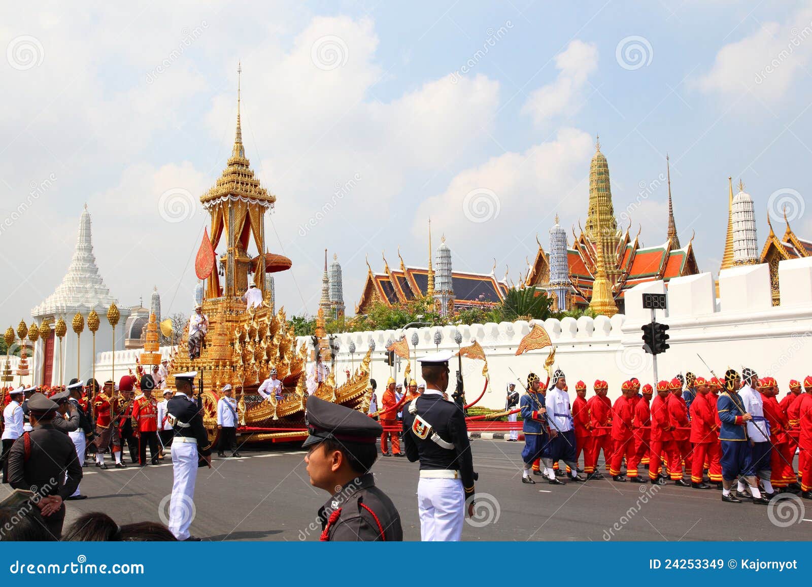 The Grand Procession To Carry the Body of Her Roya Editorial Stock ...