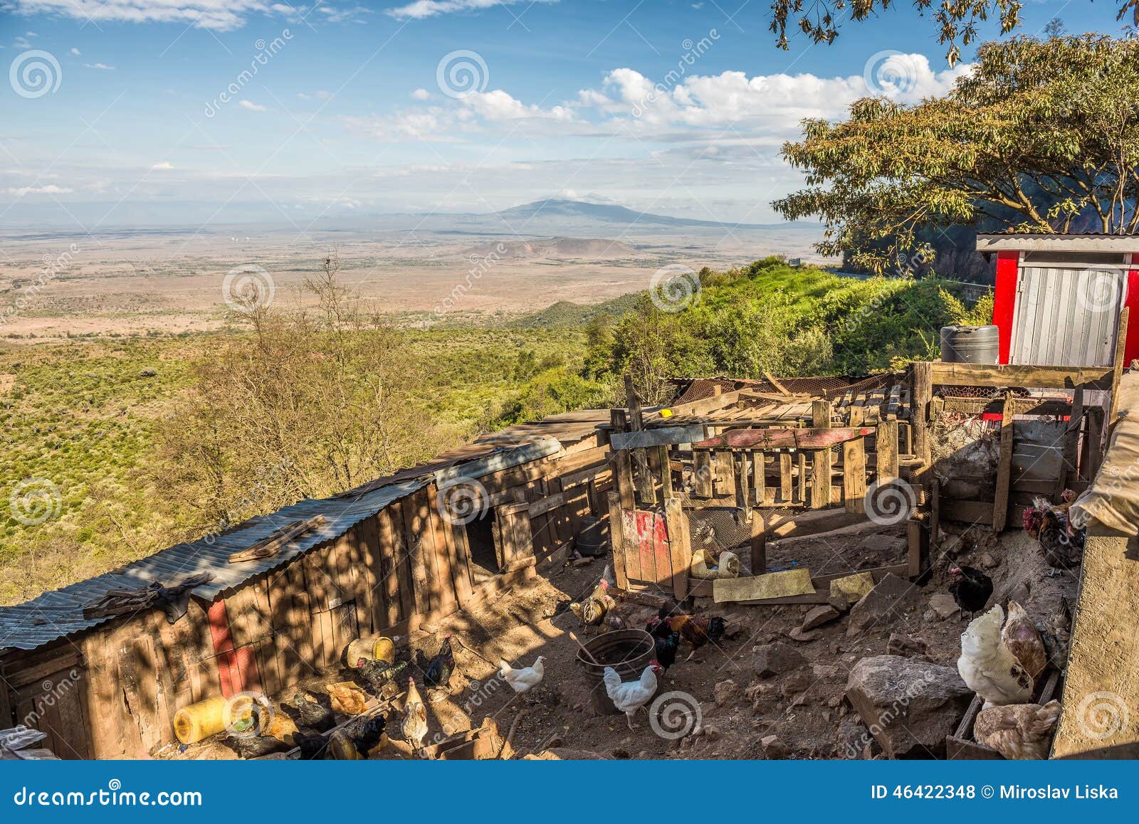 Grand Rift Valley, Kenya photo stock. Image du poules - 46422348