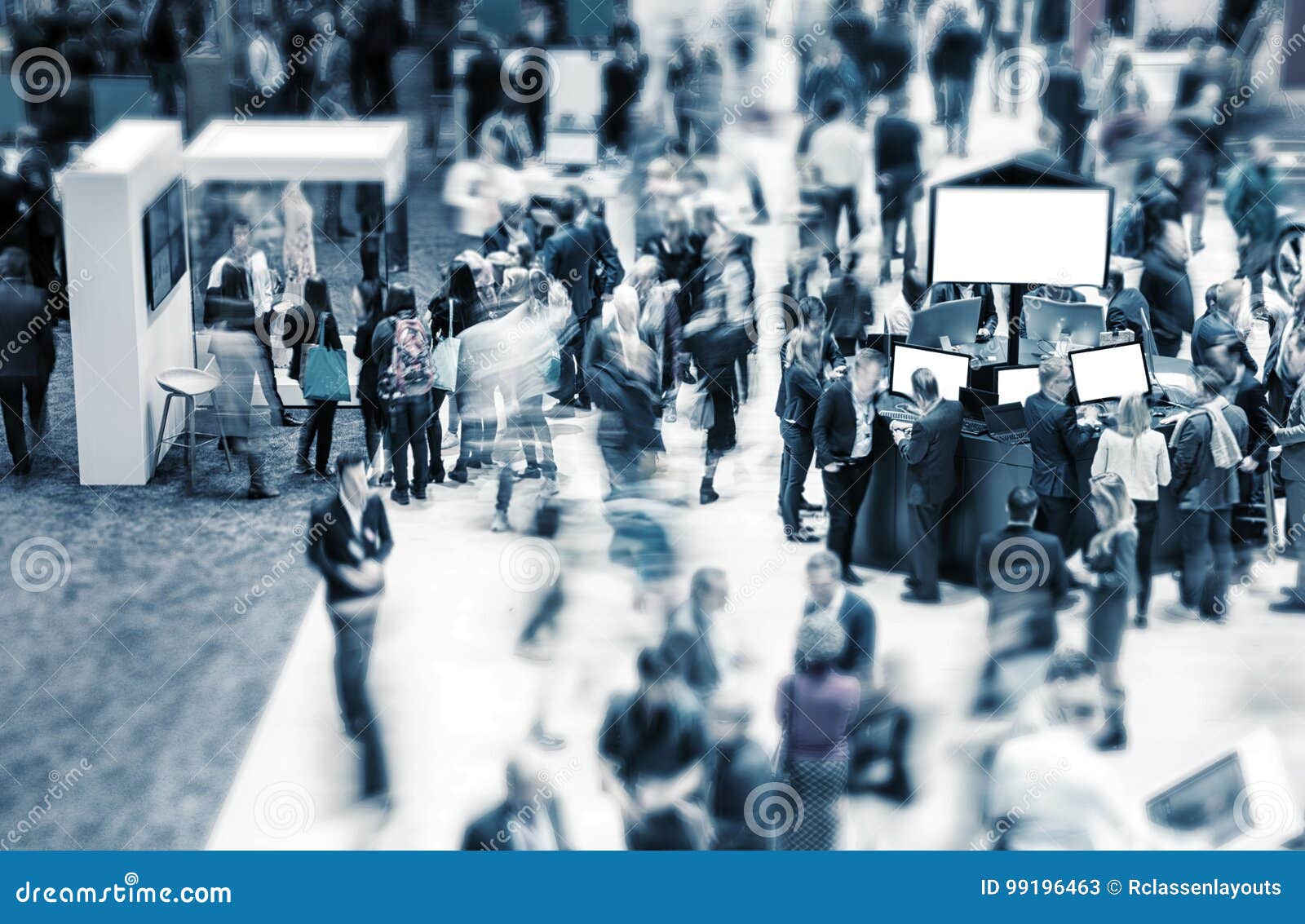 Grand salon commercial photo stock éditorial. Image du groupe - 99196463