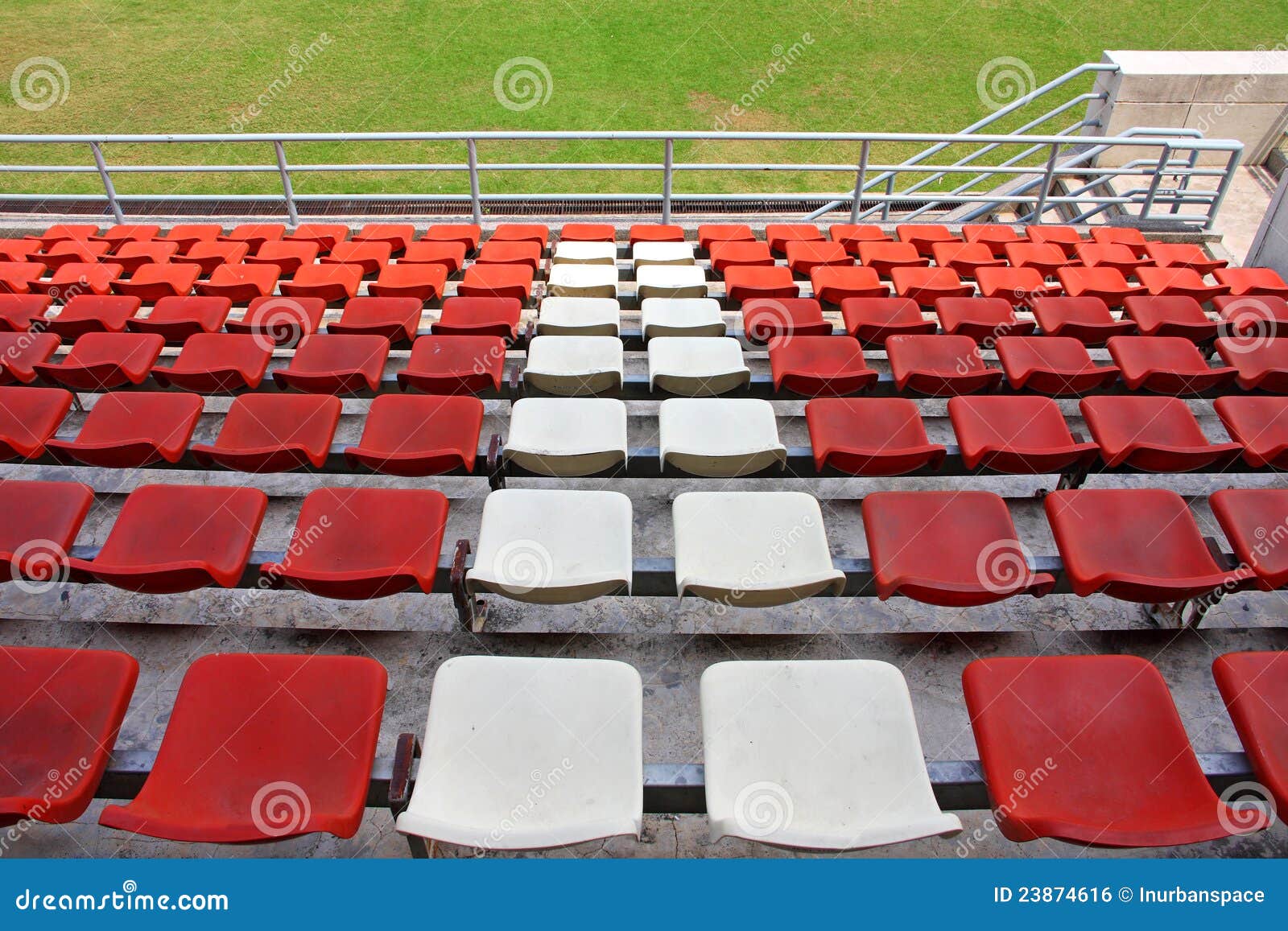Grand Stand, Seat in Stadium Stock Photo - Image of vacant, seat: 23874616
