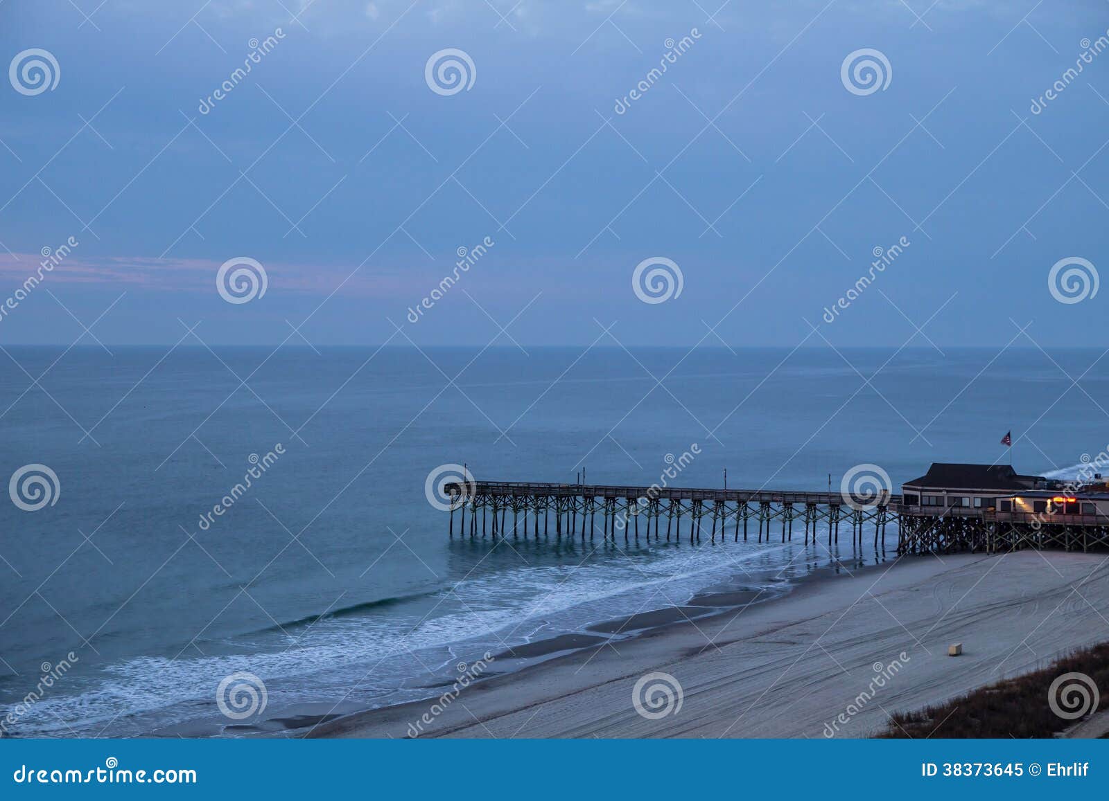 Grand Strand Coastline stock image. Image of seashore - 38373645