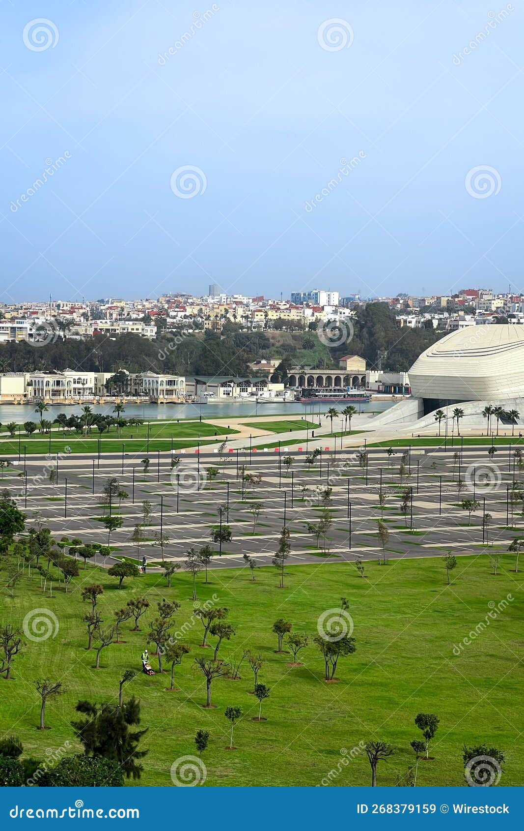 The Grand Theatre of Rabat in Morocco Editorial Stock Image - Image of ...