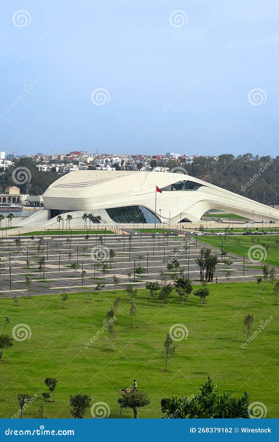 The Grand Theatre of Rabat in Morocco Editorial Photography - Image of ...