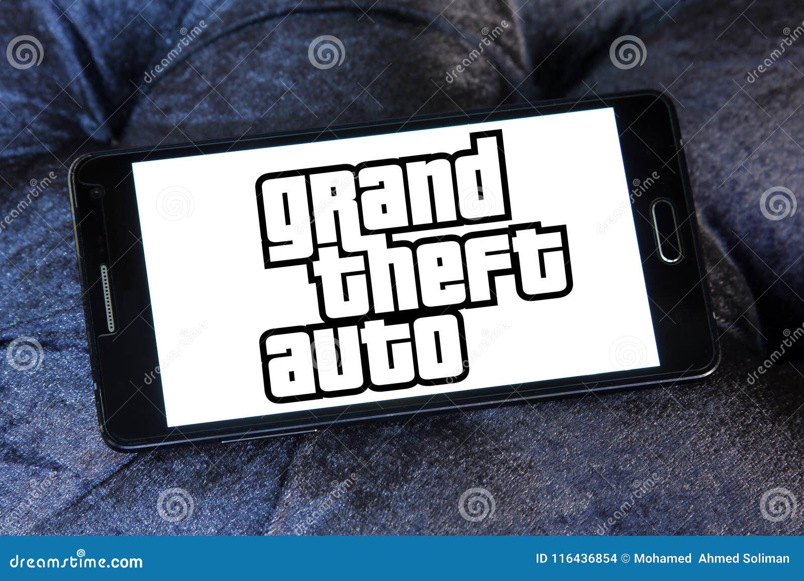 Grand Theft Auto GTA, Modig Logo Redaktionell Fotografering för ...