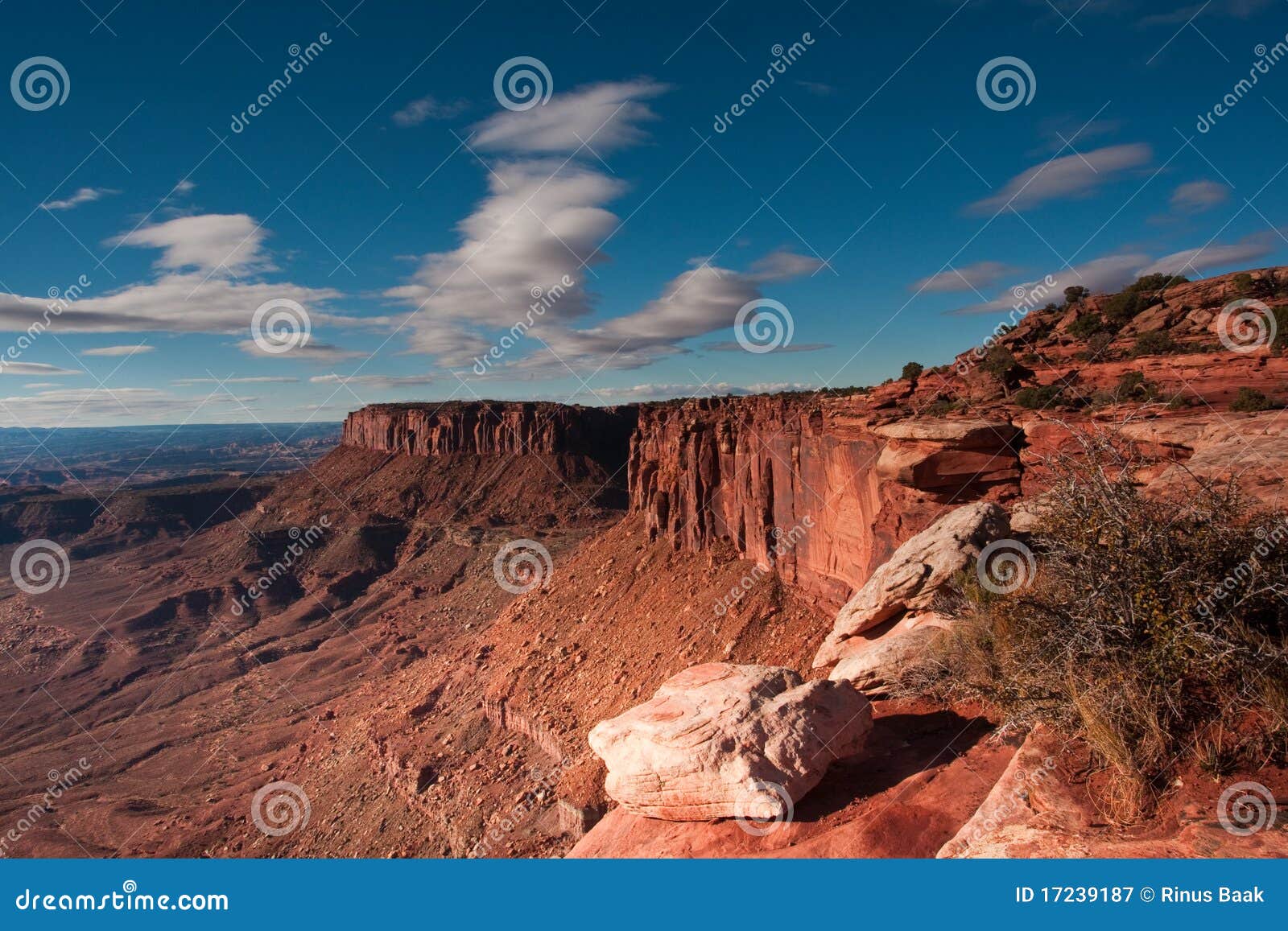 Grand View Point Overlook stock image. Image of clouds - 17239187