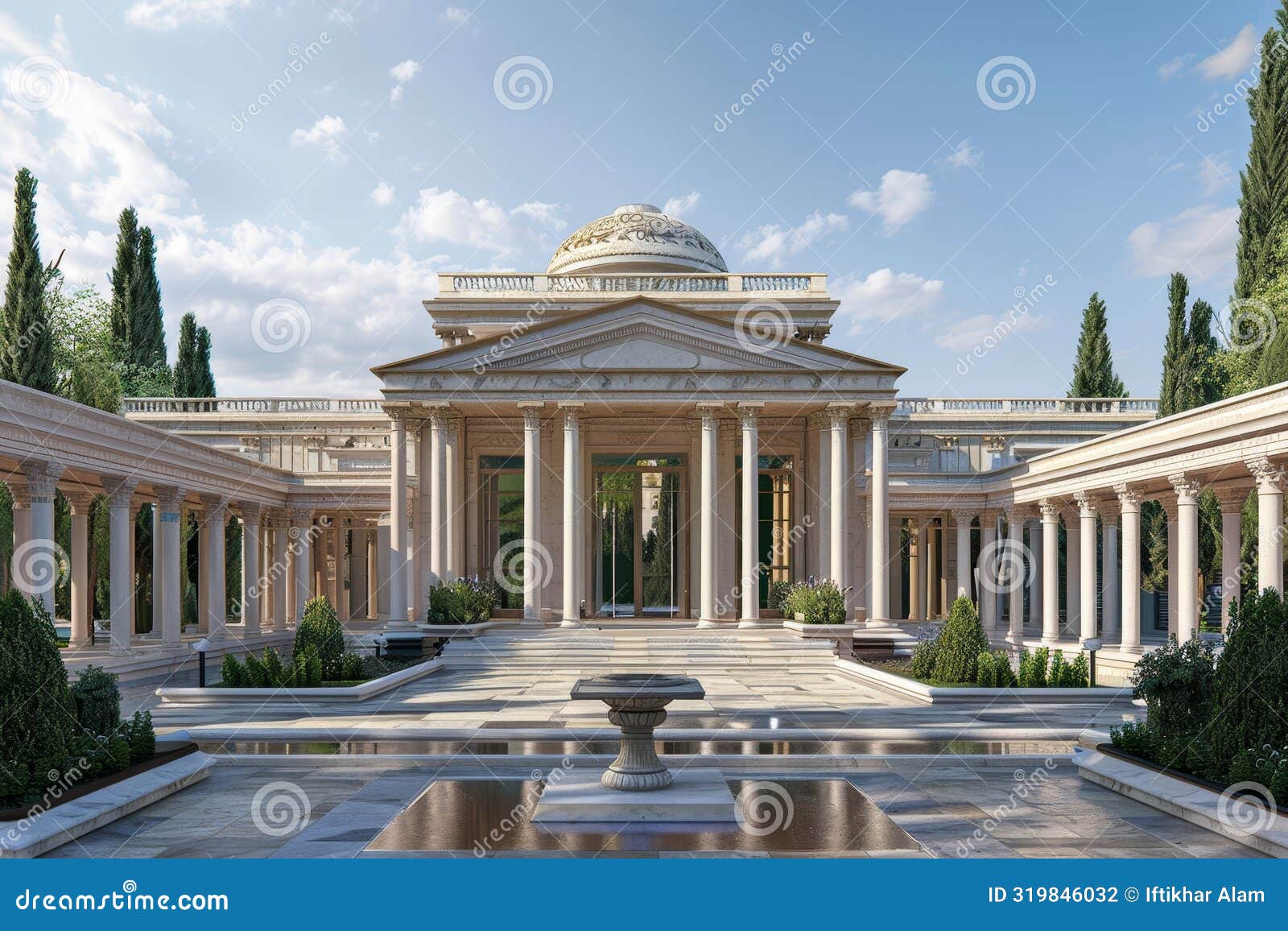 Classical Architectural Form Drawings In Set. Vector Drawing Design ...
