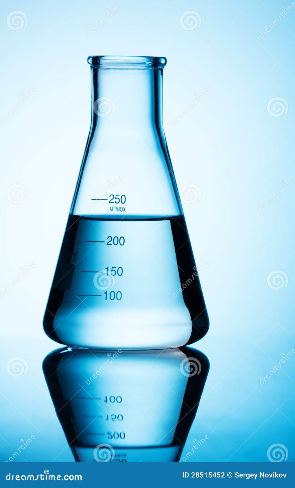 Grande Boccetta Del Laboratorio Fotografia Stock - Immagine di ...