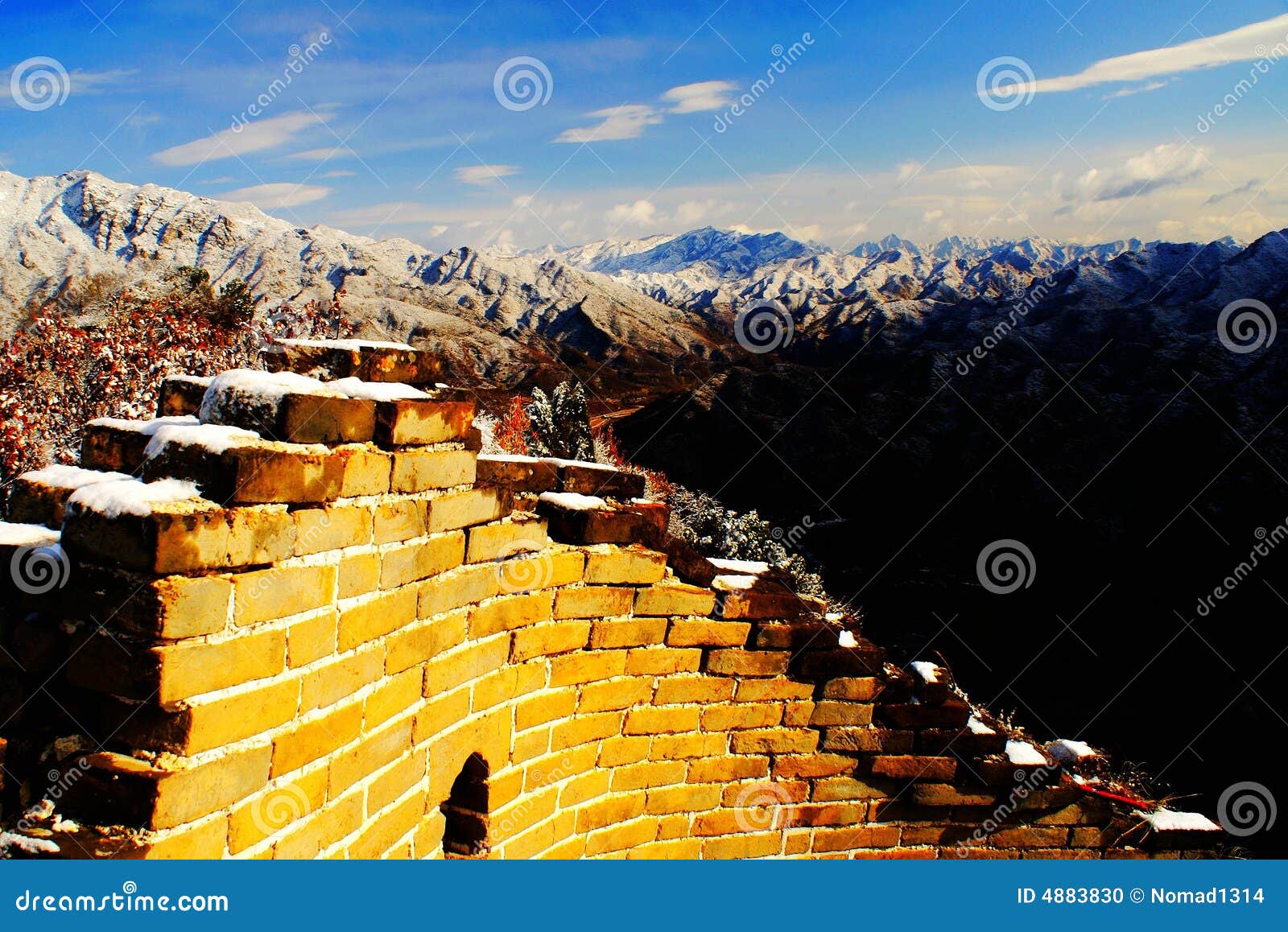 Grande Muraille D'or Image. Image: 4883830