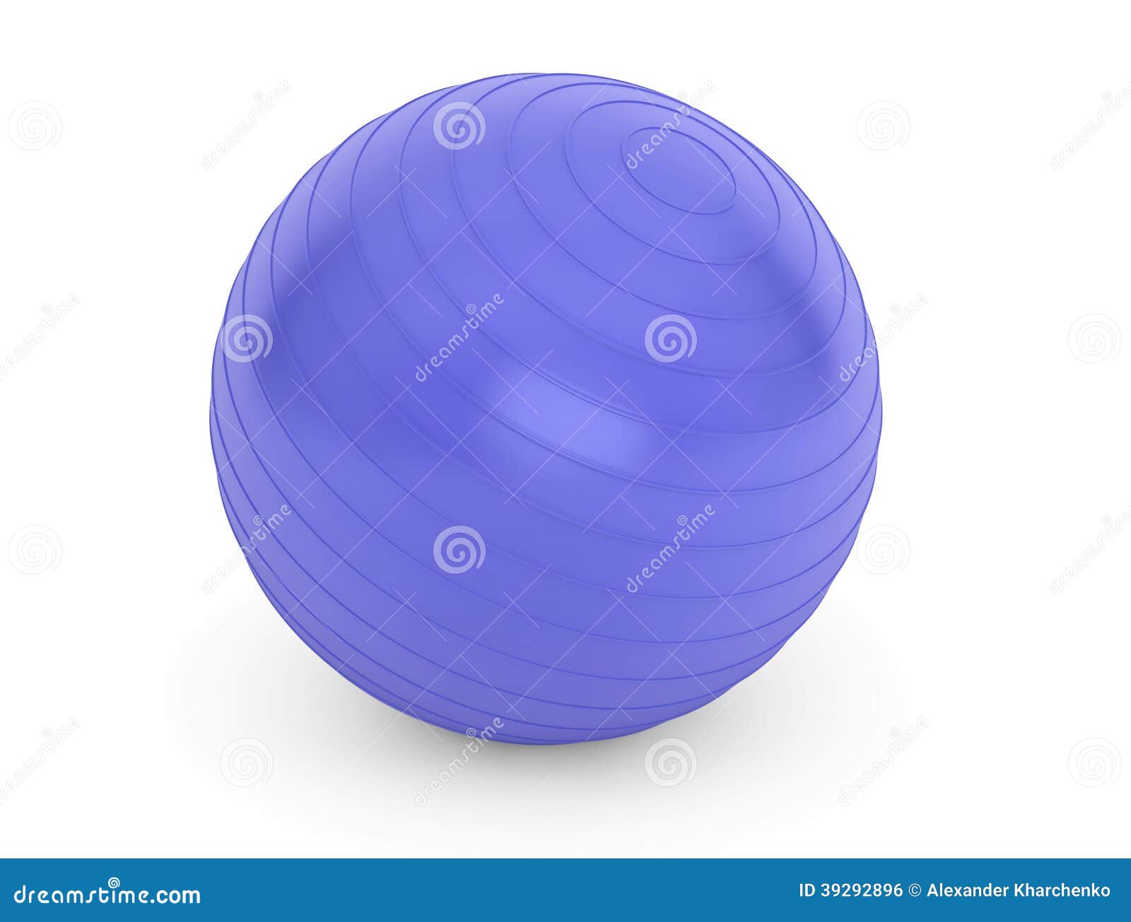 Grande Palla Per Forma Fisica Fotografia Stock - Immagine di corpo ...