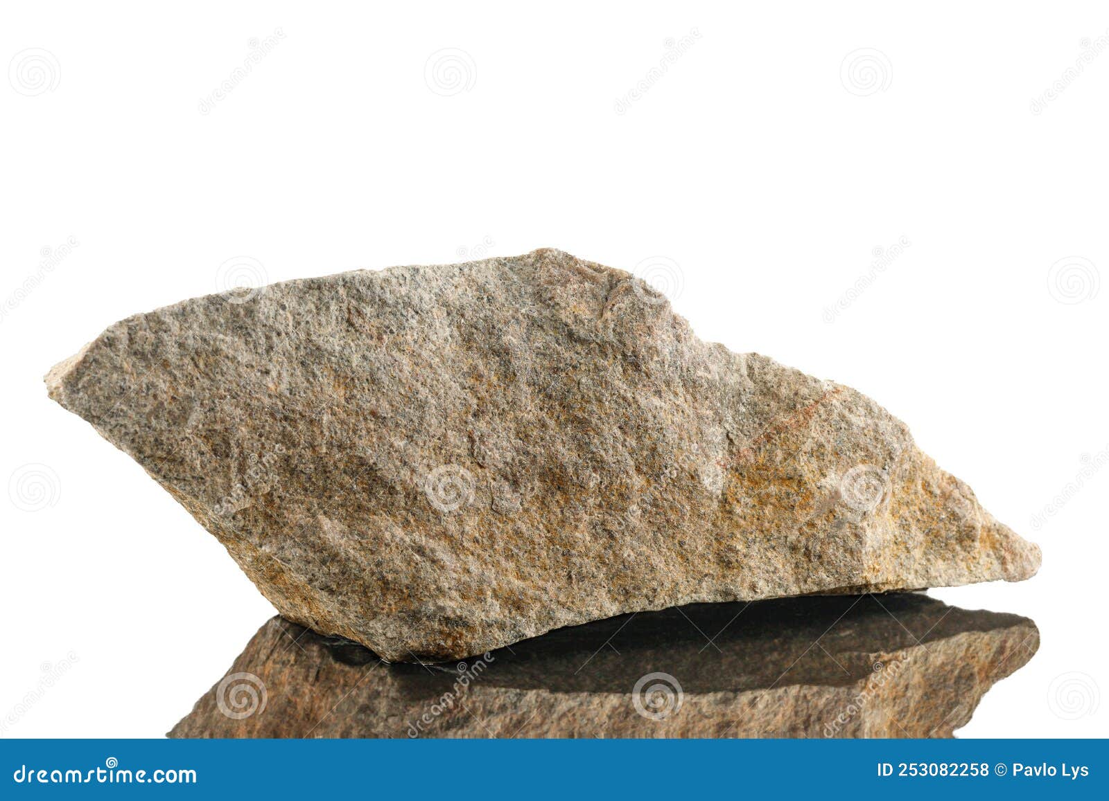 Grande Pierre Grise Sur Fond Blanc Isoler Photo stock - Image du ...