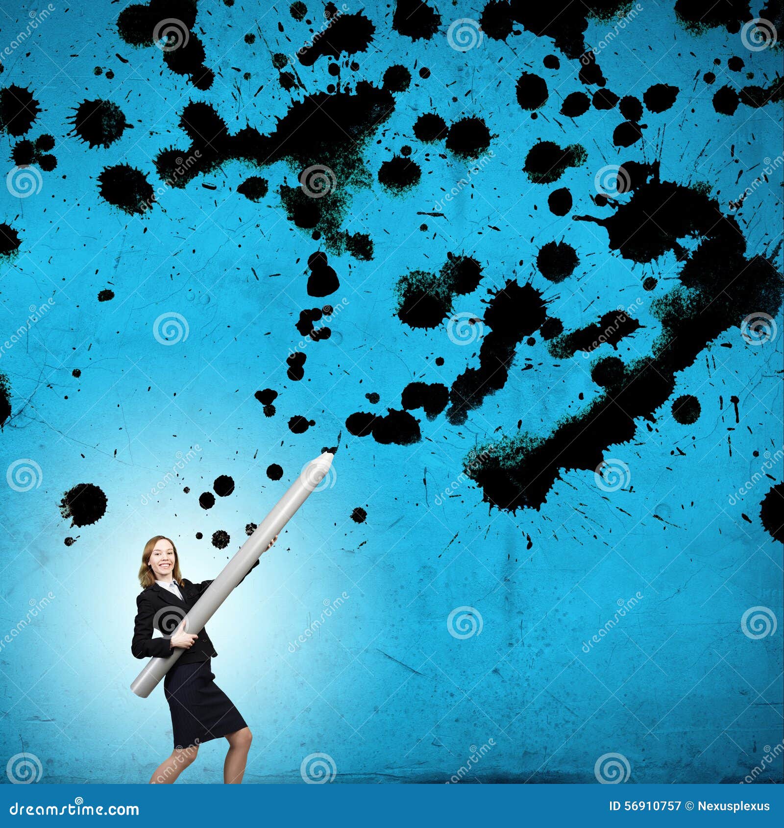 Grande professionista immagine stock. Immagine di mano - 56910757