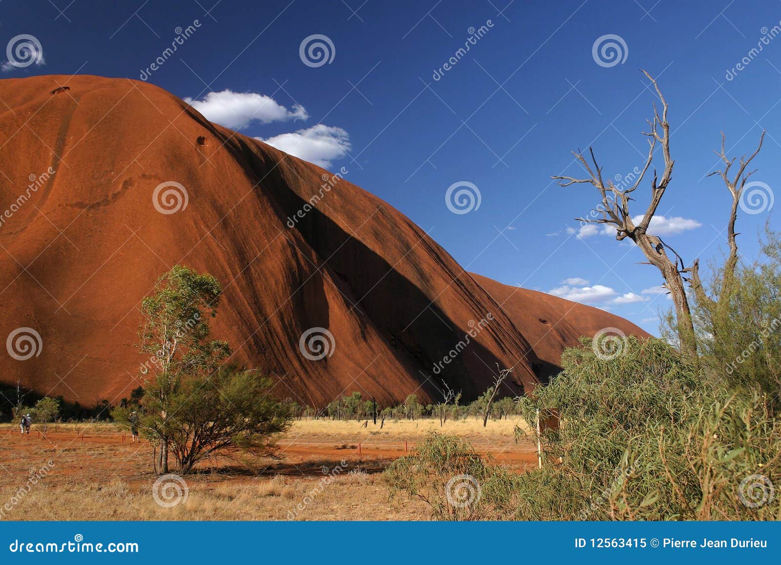 Grande Roche Rouge En Australie Image éditorial - Image du horizontal ...