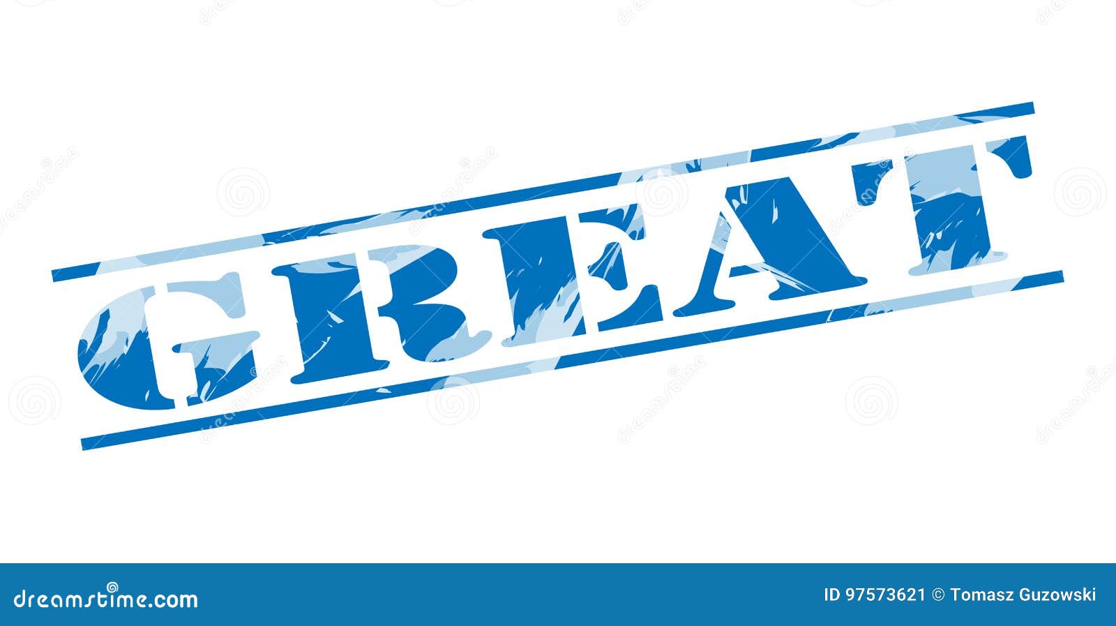 Grande selo azul ilustração stock. Ilustração de watermark - 97573621