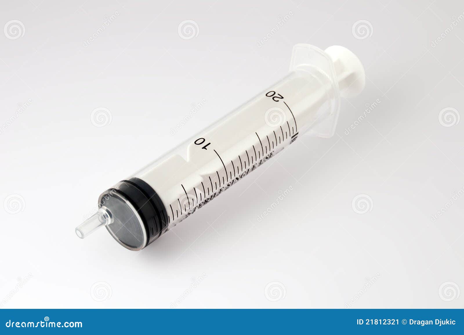 Grande Siringa Dell'iniezione Immagine Stock - Immagine di droga ...