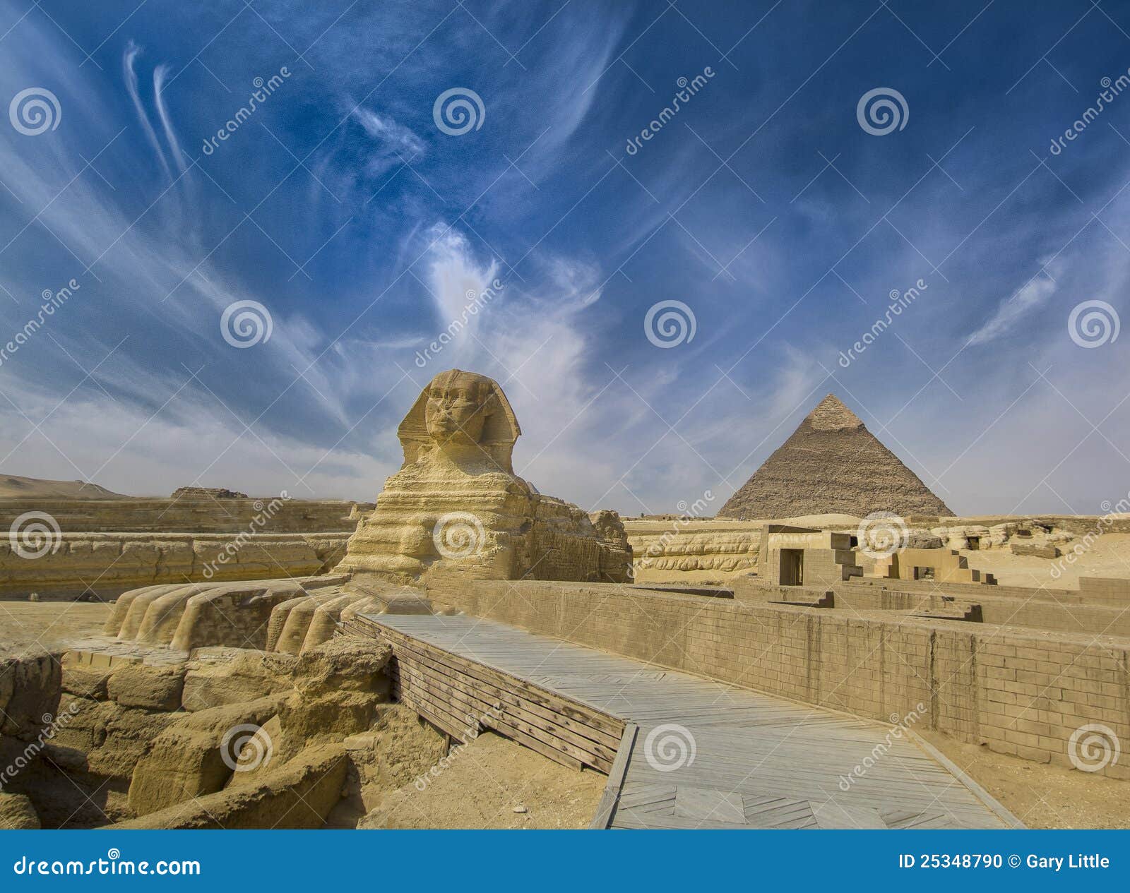 The Grande Sphinx stock photo. Image of african, ancient - 25348790