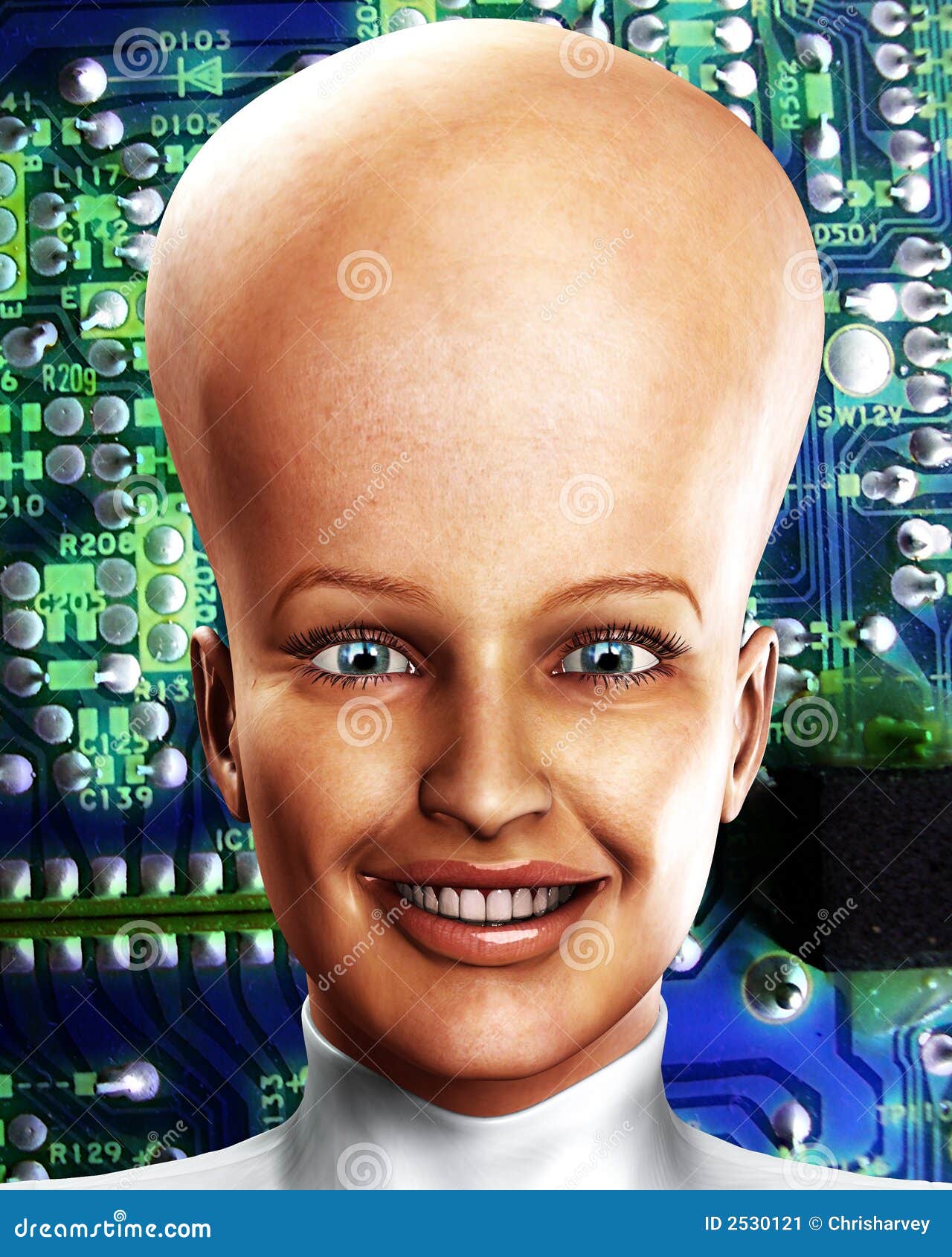 Grande testa 34 immagine stock. Immagine di impressionabile - 2530121