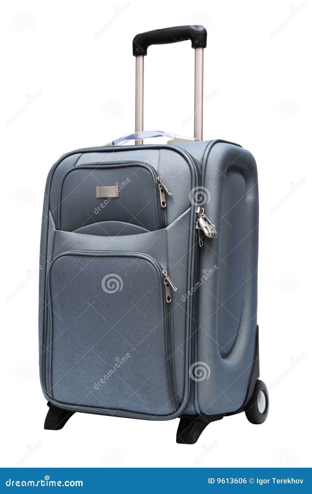 Grande valise moderne photo stock. Image du voyage, durée - 9613606
