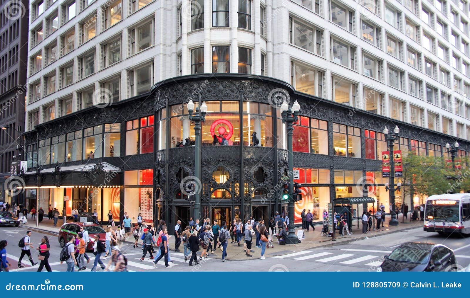 Grandes Almacenes De La Blanco, Chicago, Illinois Imagen de archivo ...