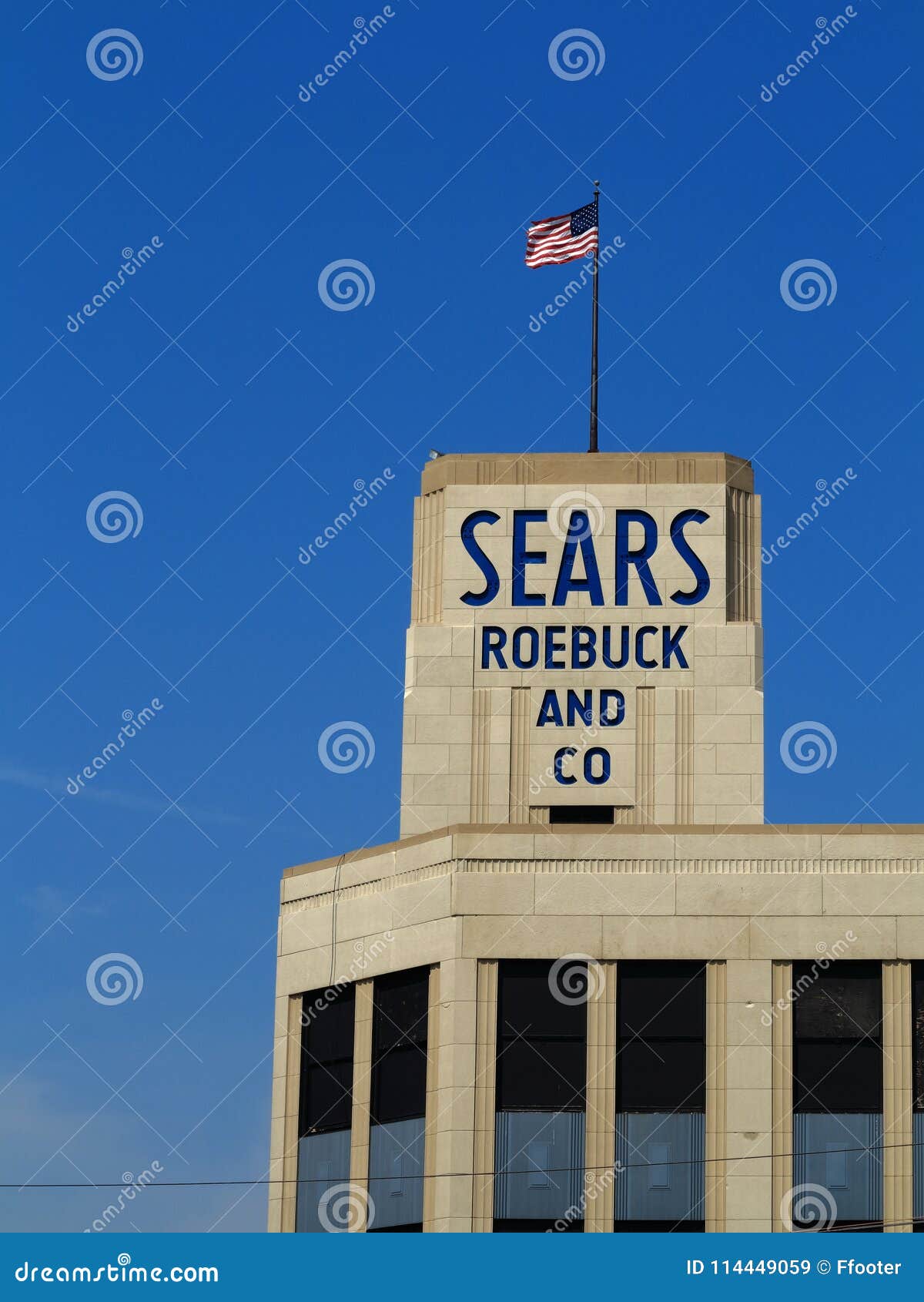 Grandes almacenes de Sears imagen de archivo editorial. Imagen de nuevo ...