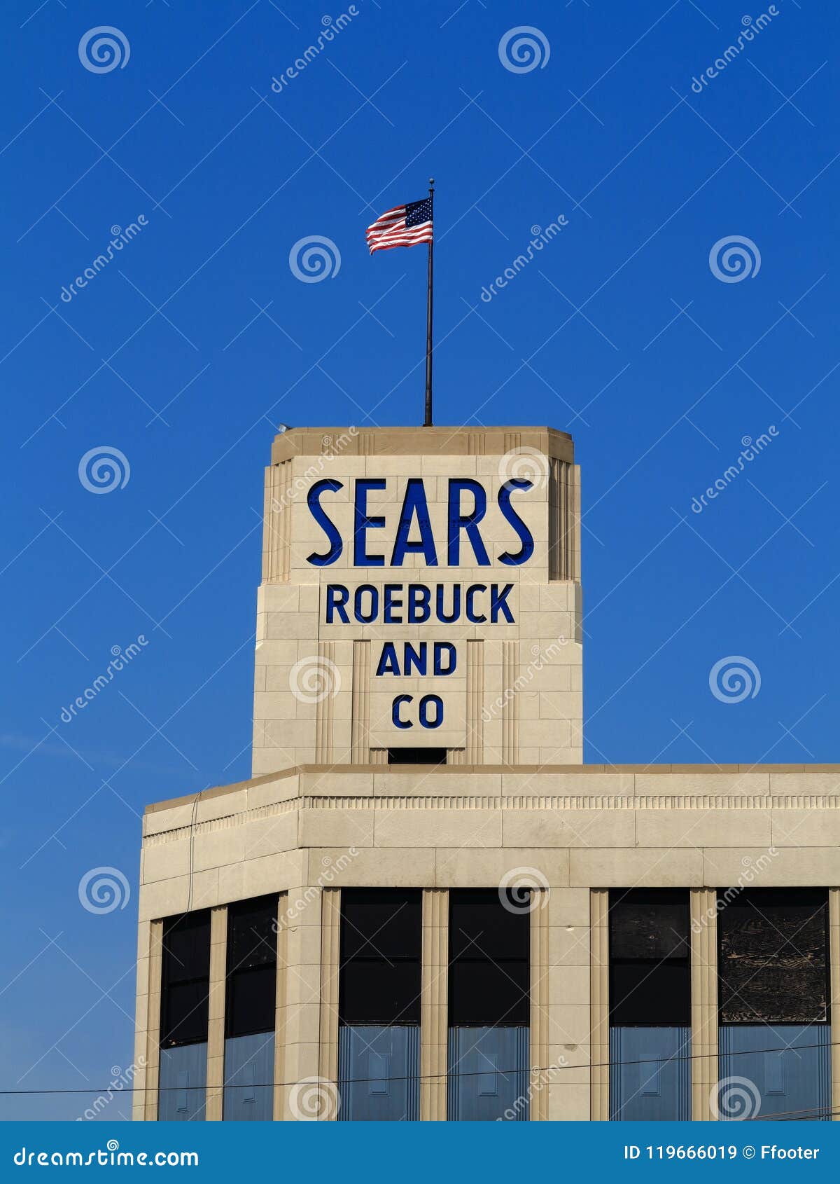 Grandes almacenes de Sears imagen de archivo editorial. Imagen de ...