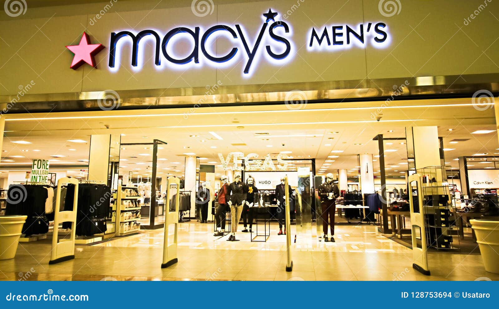 Grandes Almacenes Del ` S De Macy Imagen de archivo editorial - Imagen de sistemas, compras ...