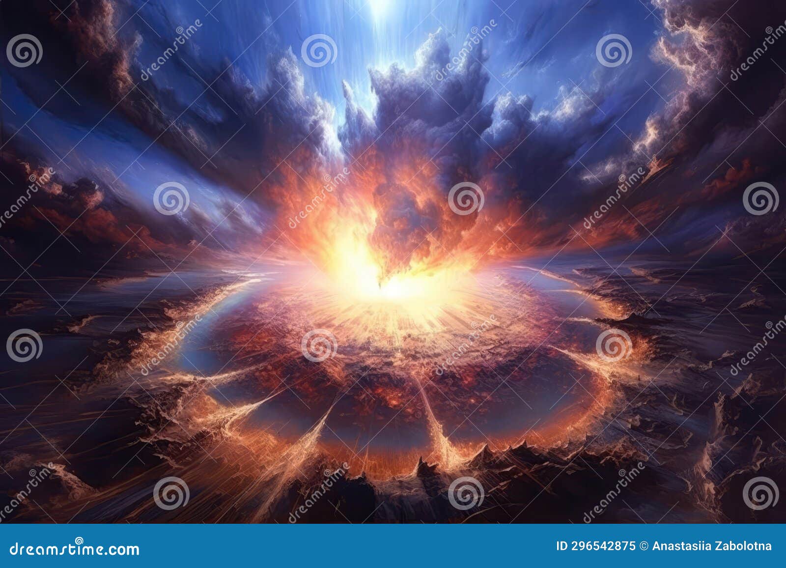 The Grandeur of Distant Supernova Explosion, Illuminating Its ...